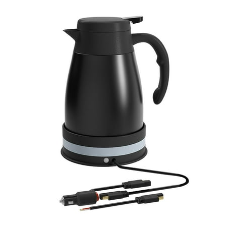 Car Electric Kettle Pot 24V 1200ml Boil Water Tea Coffee Fast Boiling ...