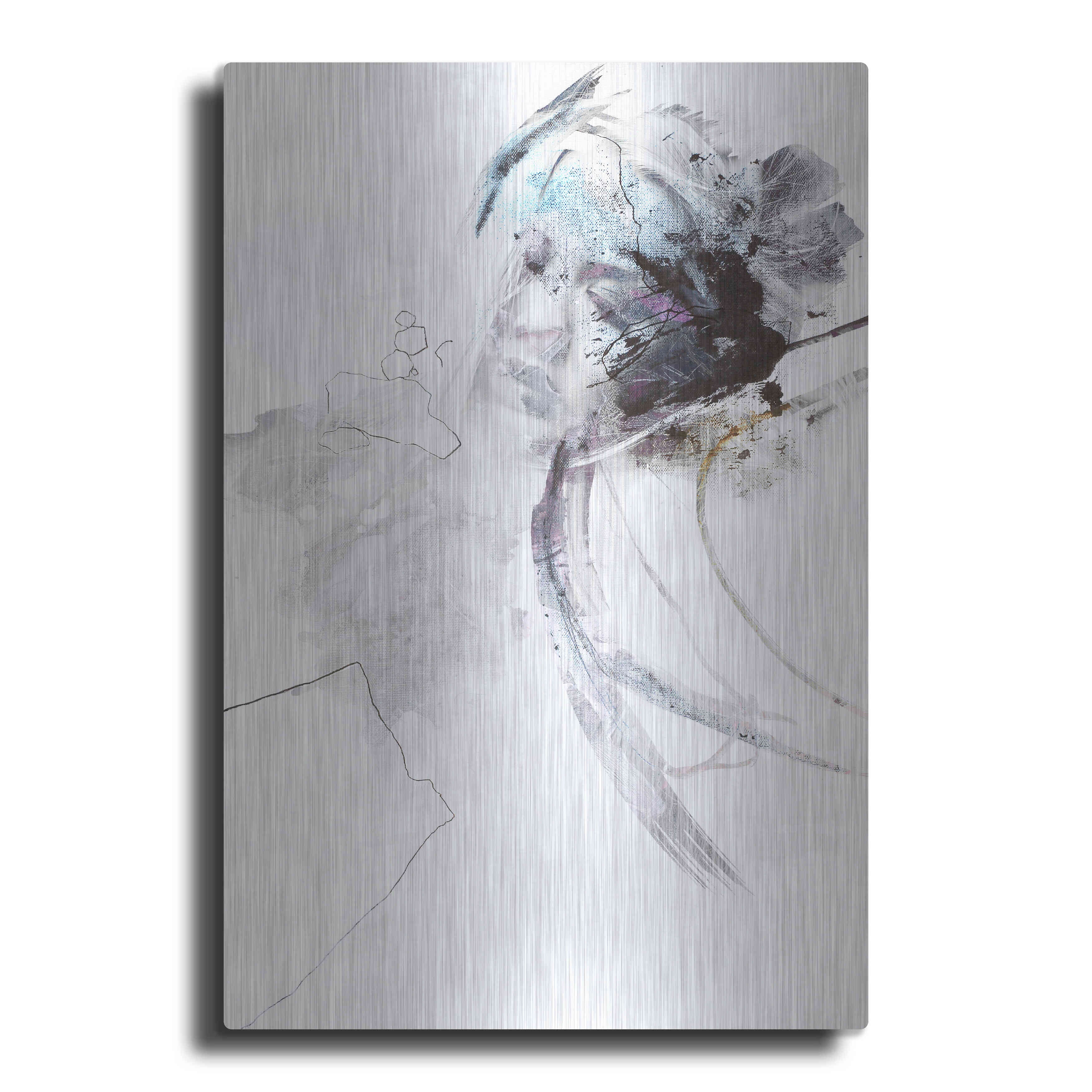 Luxe Metal Art 'High and Light' by Design Fabrikken, Metal Wall Art, 24 ...