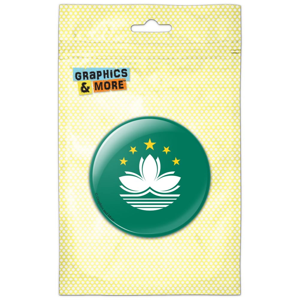 Macau National Country Flag Refrigerator Button Magnet - Walmart.com