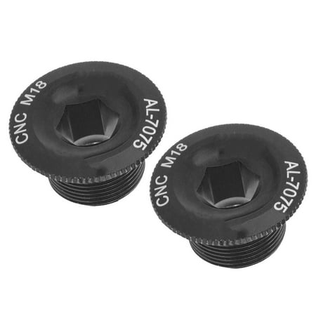 Crank Screw , Crank Arm Fixing Aluminum Alloy Crank Cover Screw 2Pcs ...
