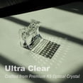 Funny Pixelated Lens for Pixel View Effect, Clear Crystal Glass Pixel ...