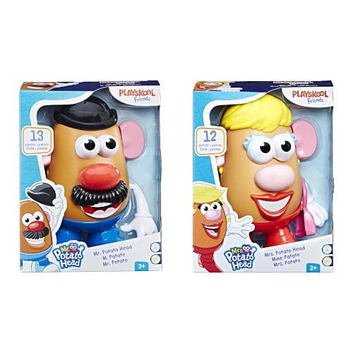 Mr Potato Head Mr & Mrs Potato Head-Set of 2 - Walmart.com