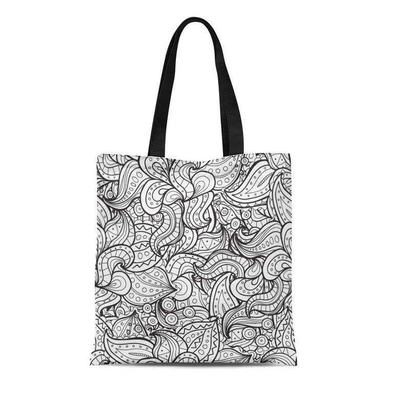 Grocery Bag Coloring Page