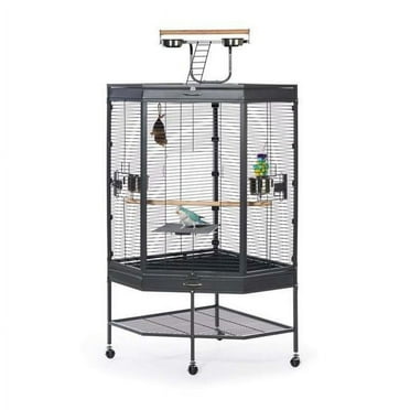 Seny Parrot Escape Jumbo Corner Bird Cage Aviary - Walmart.com