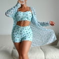 High Waist Bikinis 2024 Sexy 3 Piece Bikini Set Cover Up Swimsuit For