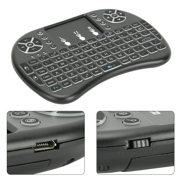 Mini Wireless Keyboard 2.4G with Touchpad.