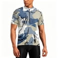 BRANROY Cycling Jersey Men Short Sleeve - Printed Half Zip Crew Neck ...