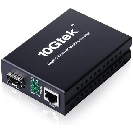 Open SFP Slot, Gigabit Ethernet Fiber Media Converter, Copper to Fiber ...