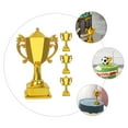 HEMOTON Golden Plastic Mini Trophy for Decoration Lightweight and ...
