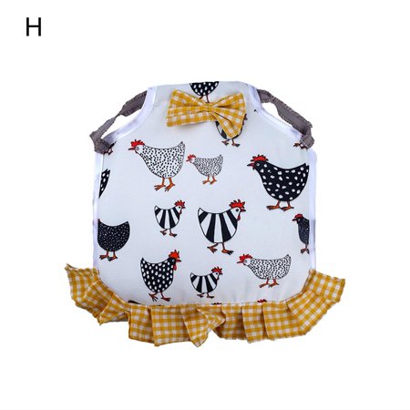 Hen Apron Solid Color Pet Clothes Fabric Duck Wing Protection Chicken ...