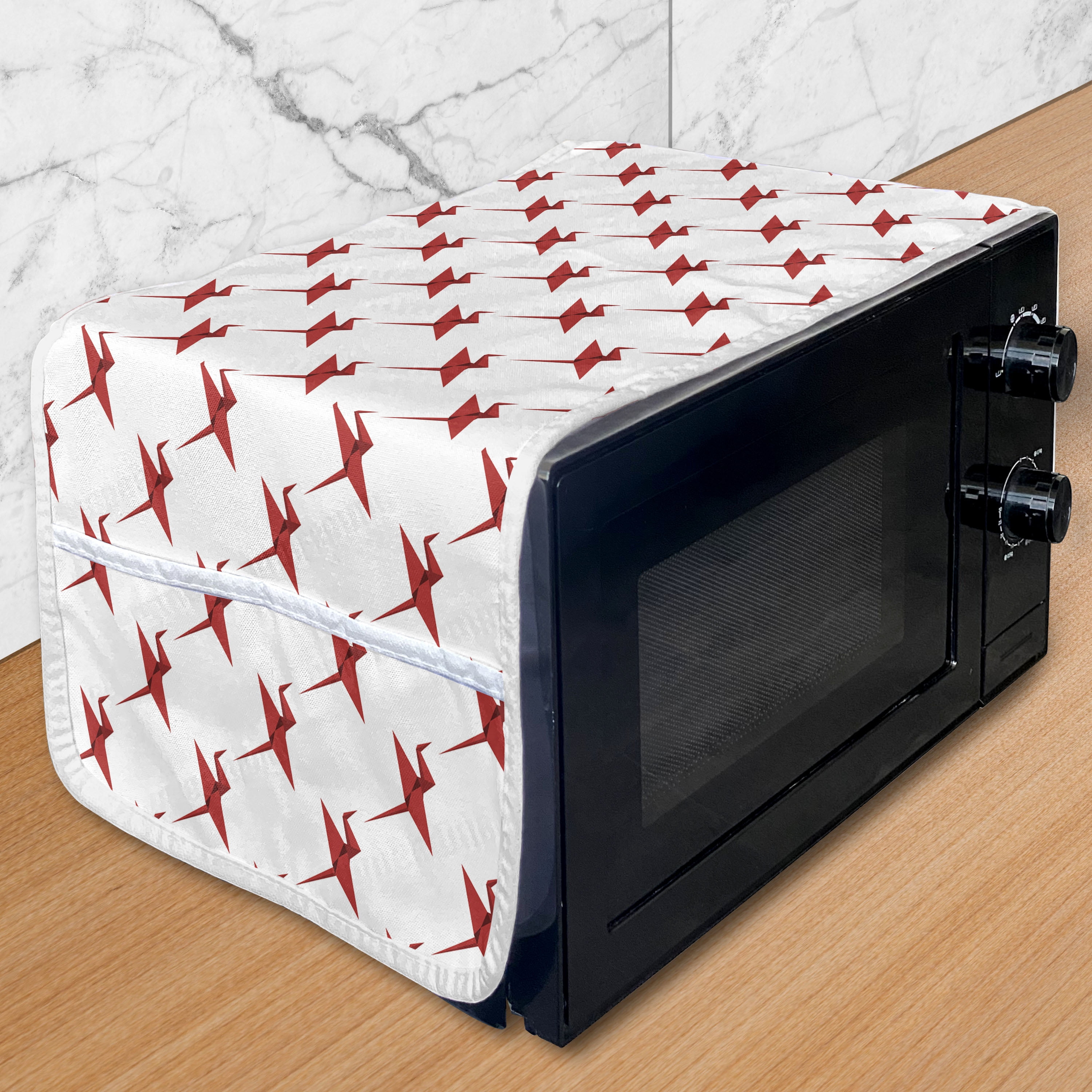 Asian Microwave Oven Cover, Traditional Japanese Paper Folding Making a ...