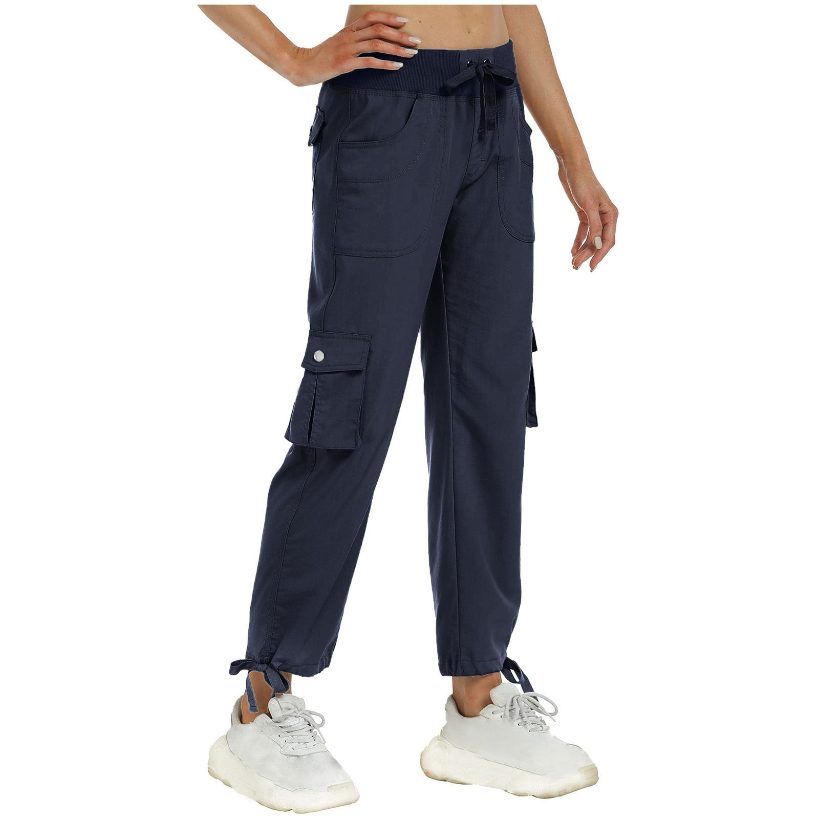 Click here for Evotelvi Plus Size Pants For Women Pants With Pock... prices