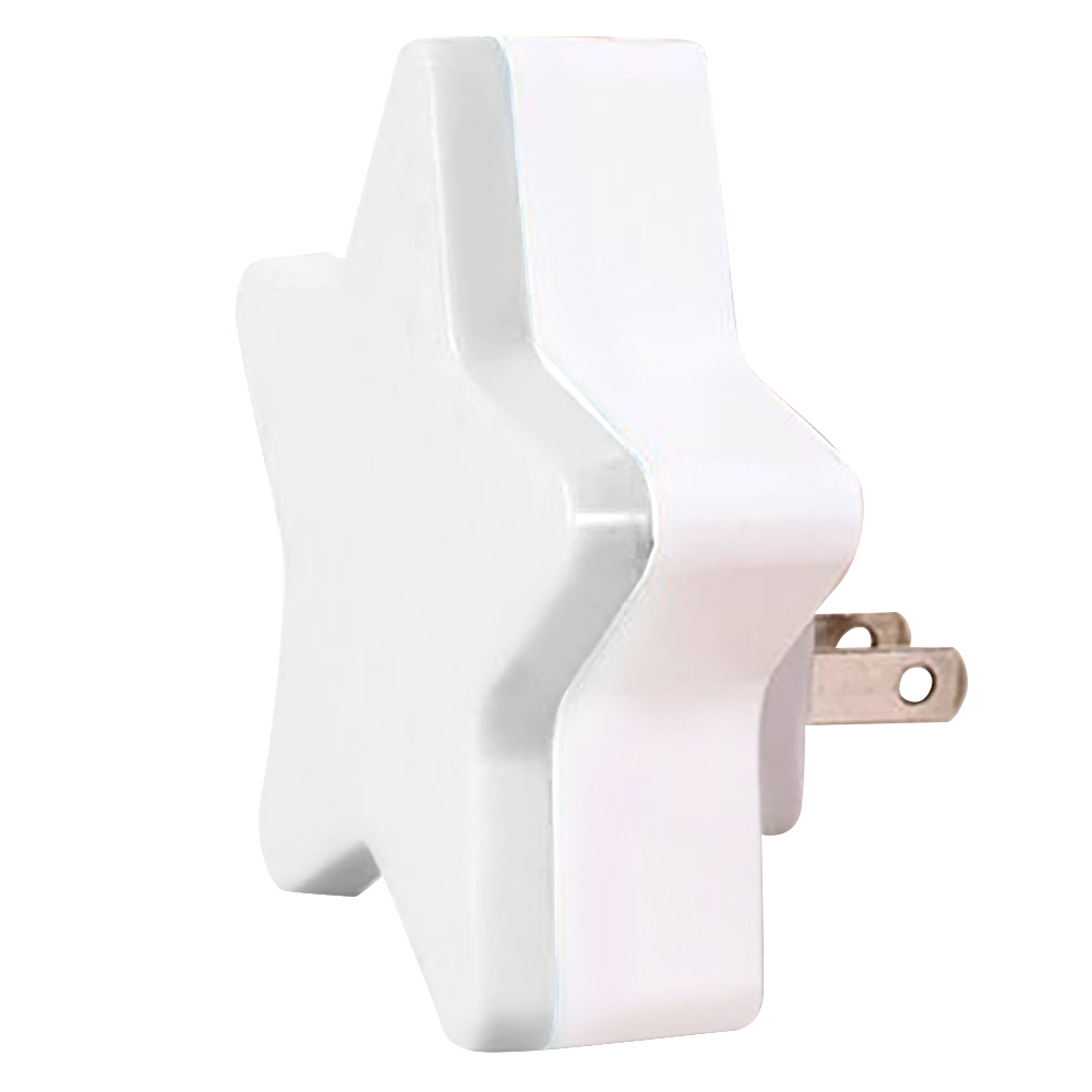 Hloma EU/US Plug Star LED Night Light Sensor Control Baby Sleeping Lamp ...