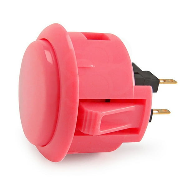 fastboy Push Button Lightweight Small Multi Colors Round Arcade Switch ...