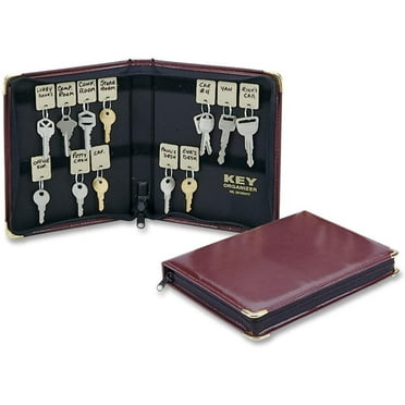 Size one size Leather Snap Close Double Key Case - Walmart.com