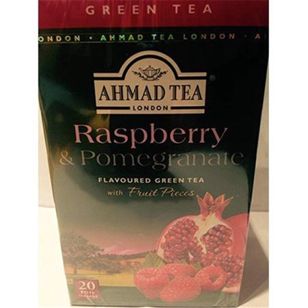 Ahmad Tea 752242 Raspberry Pomegranate Green Tea - 20 Bags - Walmart.ca