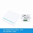Tuya Wifi RF433Mhz Smart Wireless Switch 1gang Remote Control Lighting ...