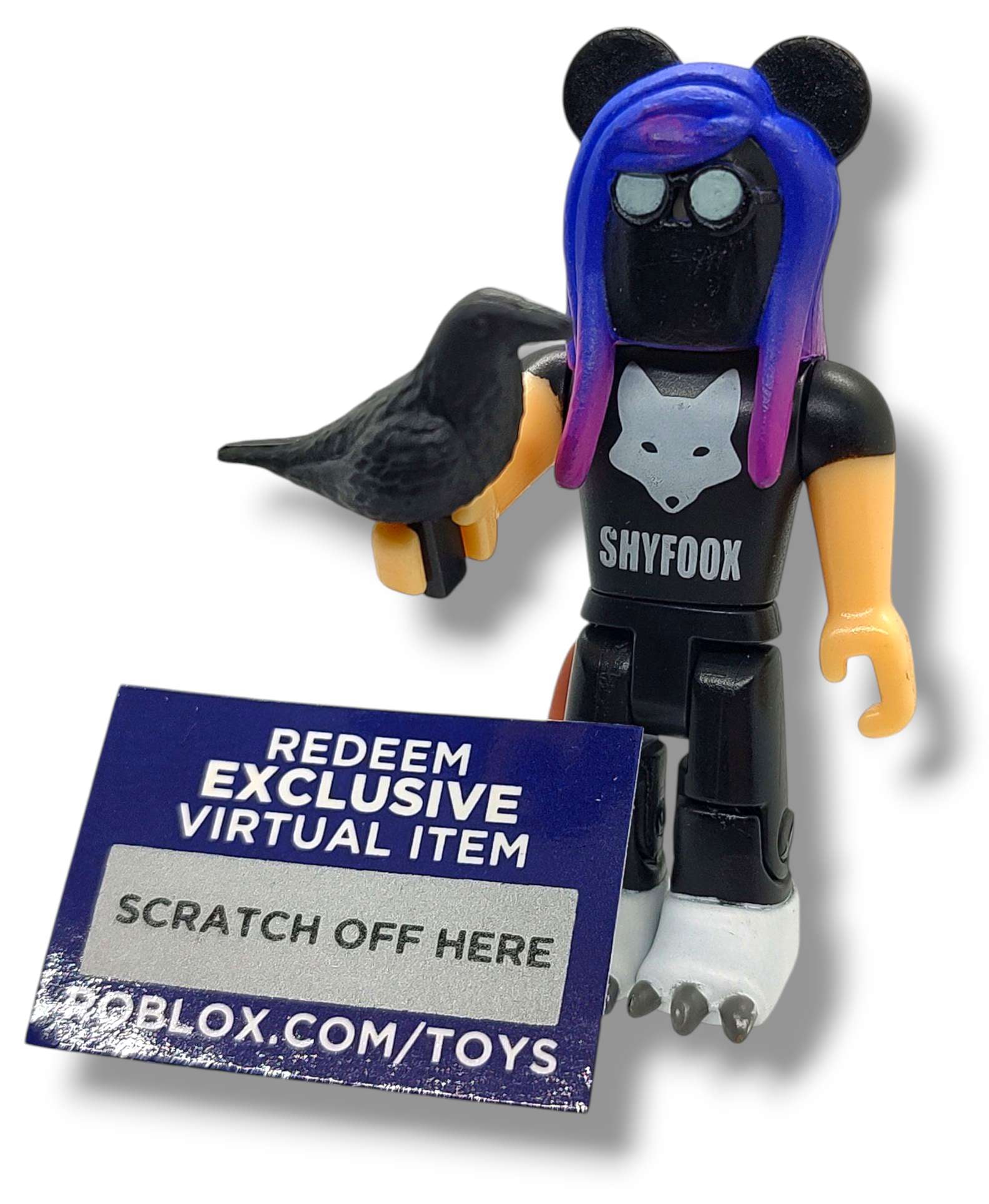 Roblox Celebrity Collection Series 2 Shyfoox Mini Figure [With Code ...