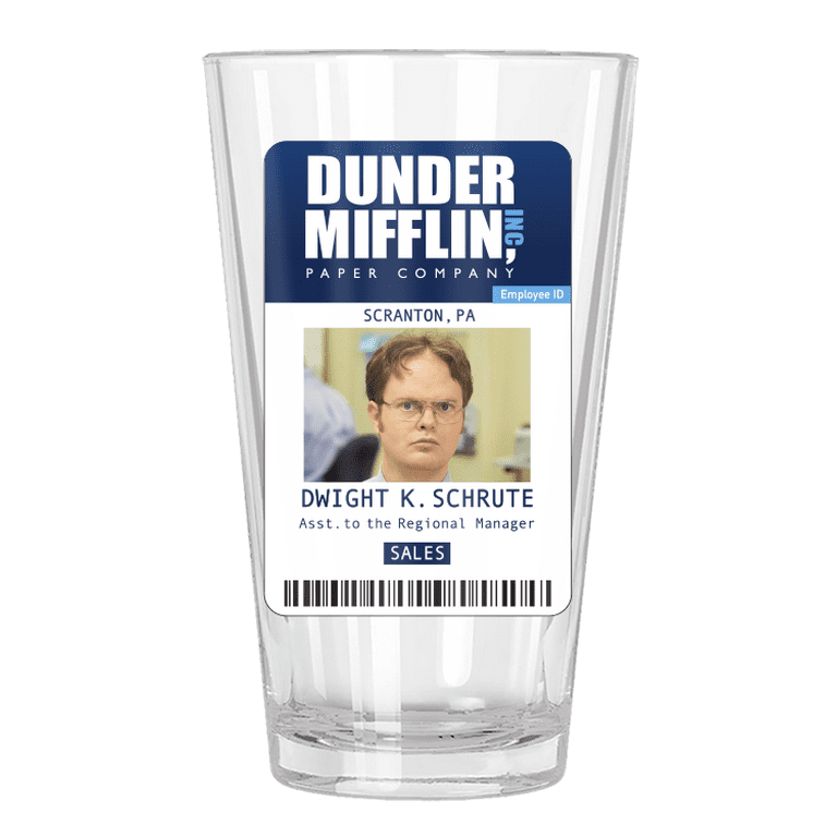 Dwight Schrute Name Badge