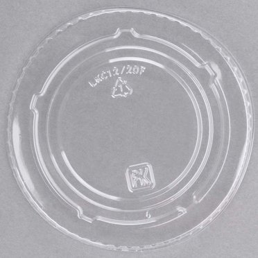 Fabri-Kal Kal-Clear/Nexclear X-Slot Cup Lid Clear, Polyethylene | 1000 ...