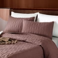 Wonderful Bedding Solid Color 100% Cotton 3-Piece Quilt Set - Walmart.com