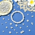 Brass Rhinestone Spacer Beads Grade A Straight Flange Silver Color ...