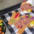 2026 Easter Bunny Shaped Welcome Mat Absorbent And Durable Easter Mat ...