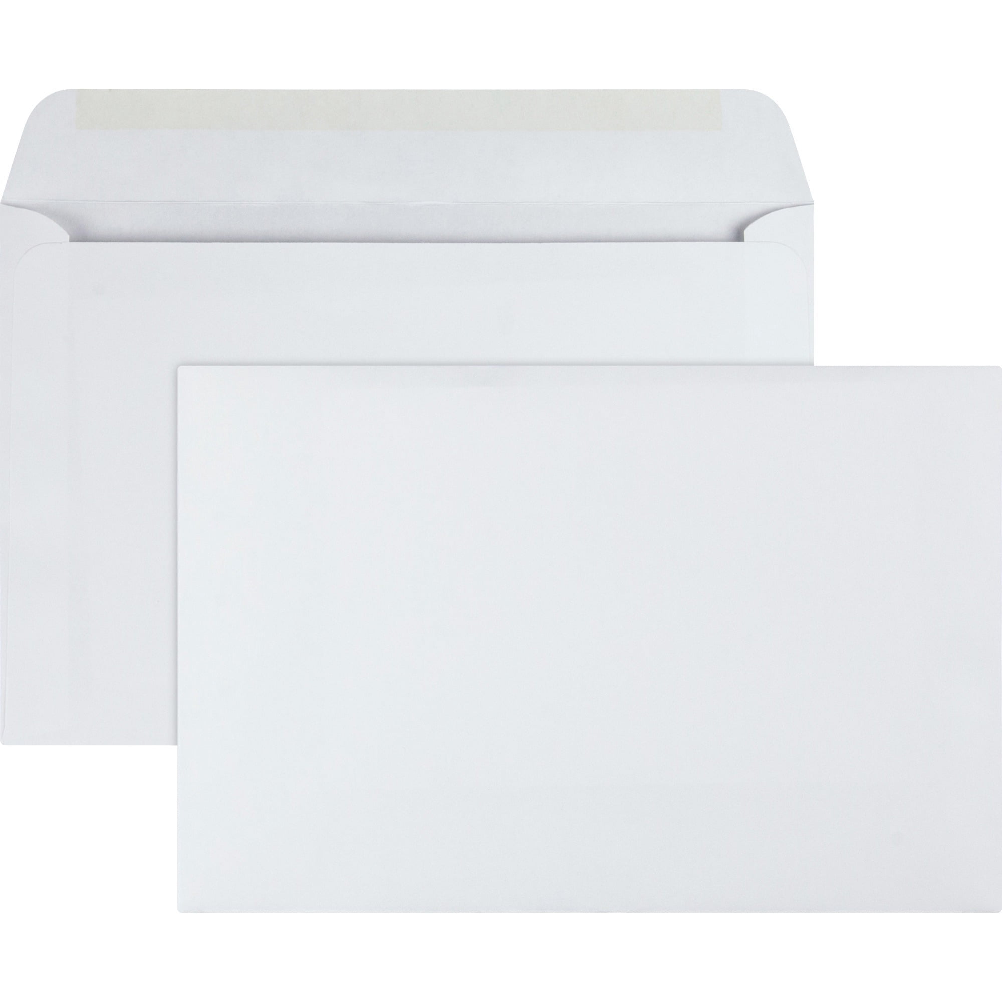 Quality Park Open Side Booklet Envelopes, White, 100 / Box (Quantity ...