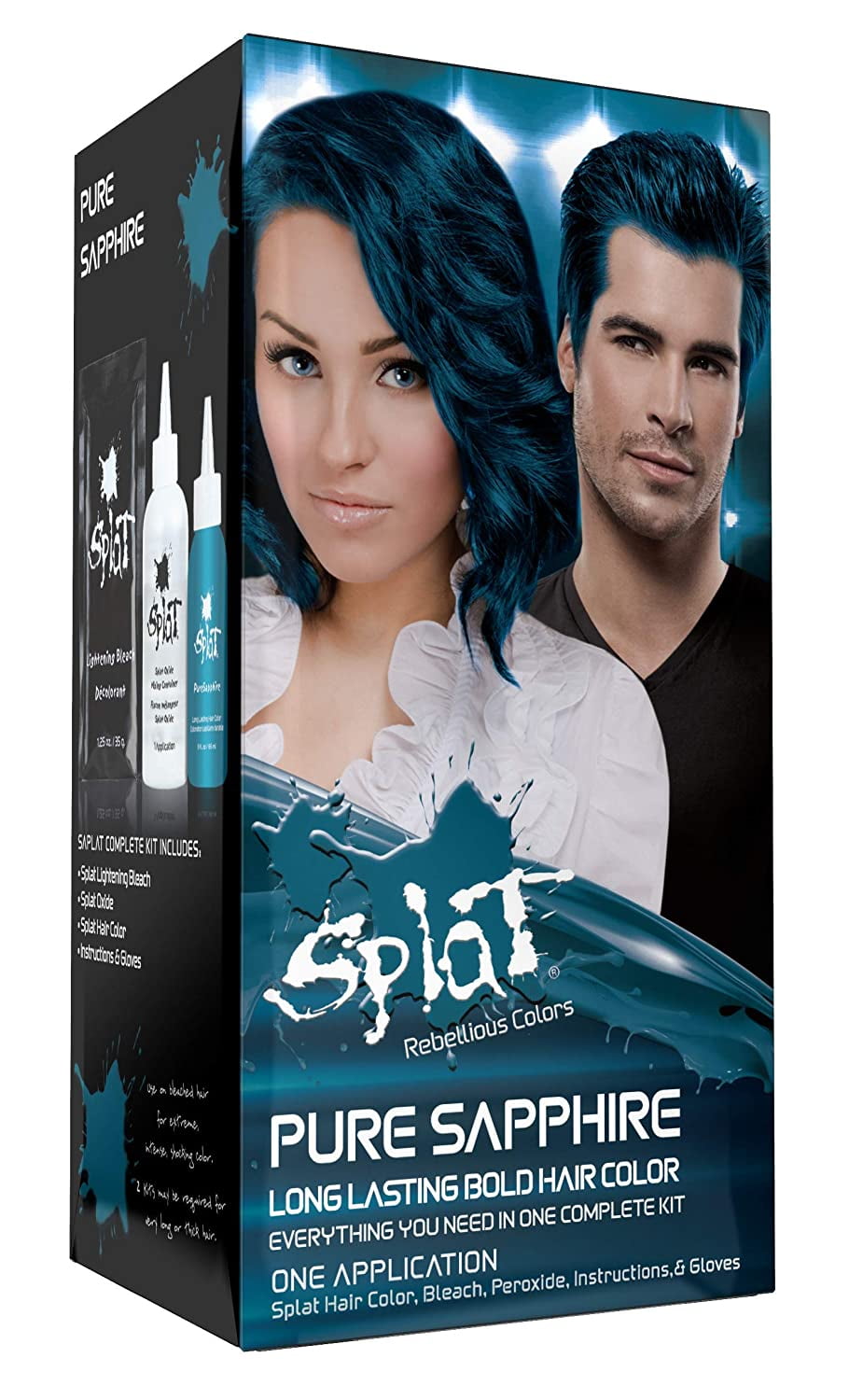 Splat Rebellious Colors Kit Pure Sapphire "MANGO SIX B&M" - Walmart.com