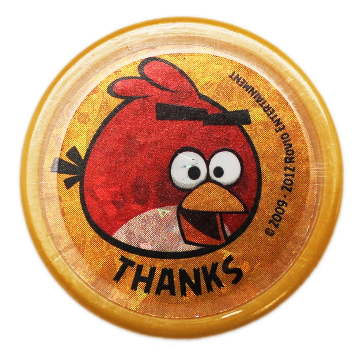 Angry Birds Red Bird With Orange Casing "Thanks" Decorative Stamp ...