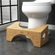 Squatty Potty The Original Toilet Stool - Bamboo FLIP, 7" & 9" Height ...