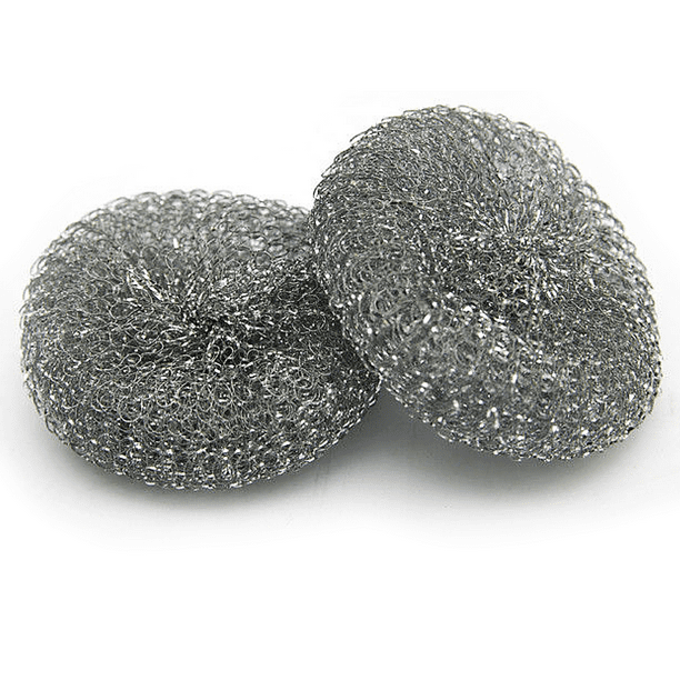 LOLA Wire Mesh Scourers, Galvanized Steel For Heavy Duty Cleaning, Rust ...