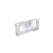 Plymor Clear Acrylic Deluxe Business Card / Postcard Holder, 3.5" W x 2.875" D x 2.125" H ...