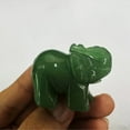 MyArtWe Jade Elephant Figurines Good Luck Ornament Decor Knick Knacks ...