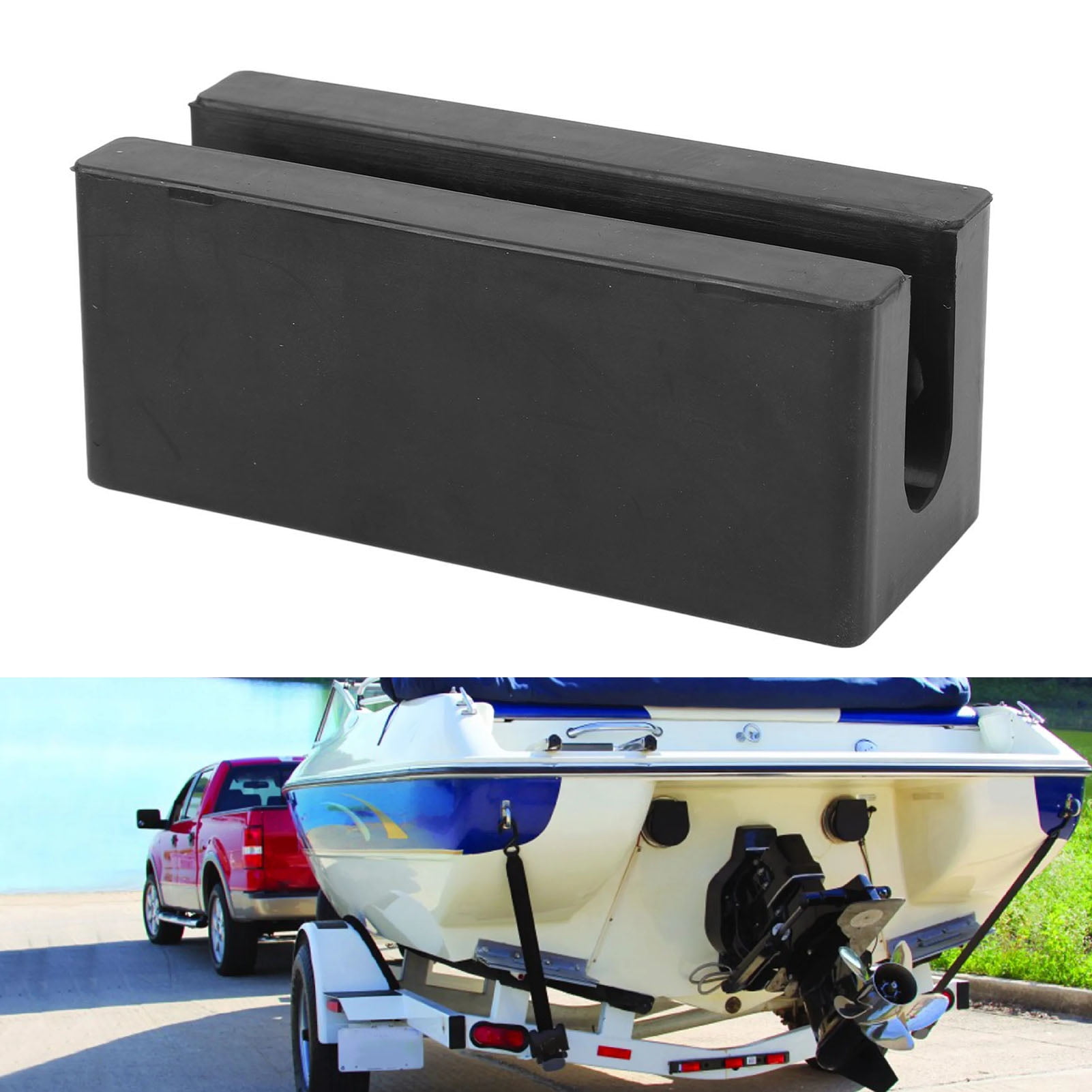 Outboard Motor Transom Saver, High Density Simple Installation Boat ...
