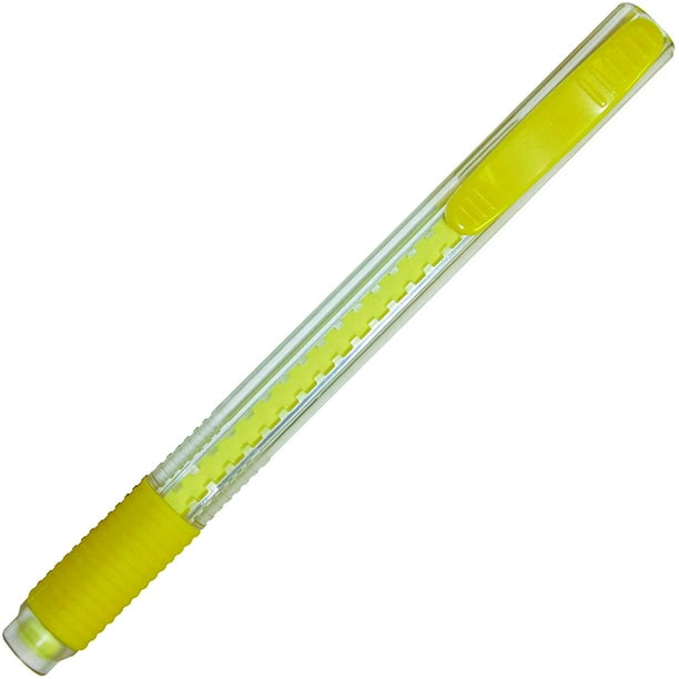 Pentel Clic Eraser Colors, Banana Yellow, Box of 12 - Walmart.ca