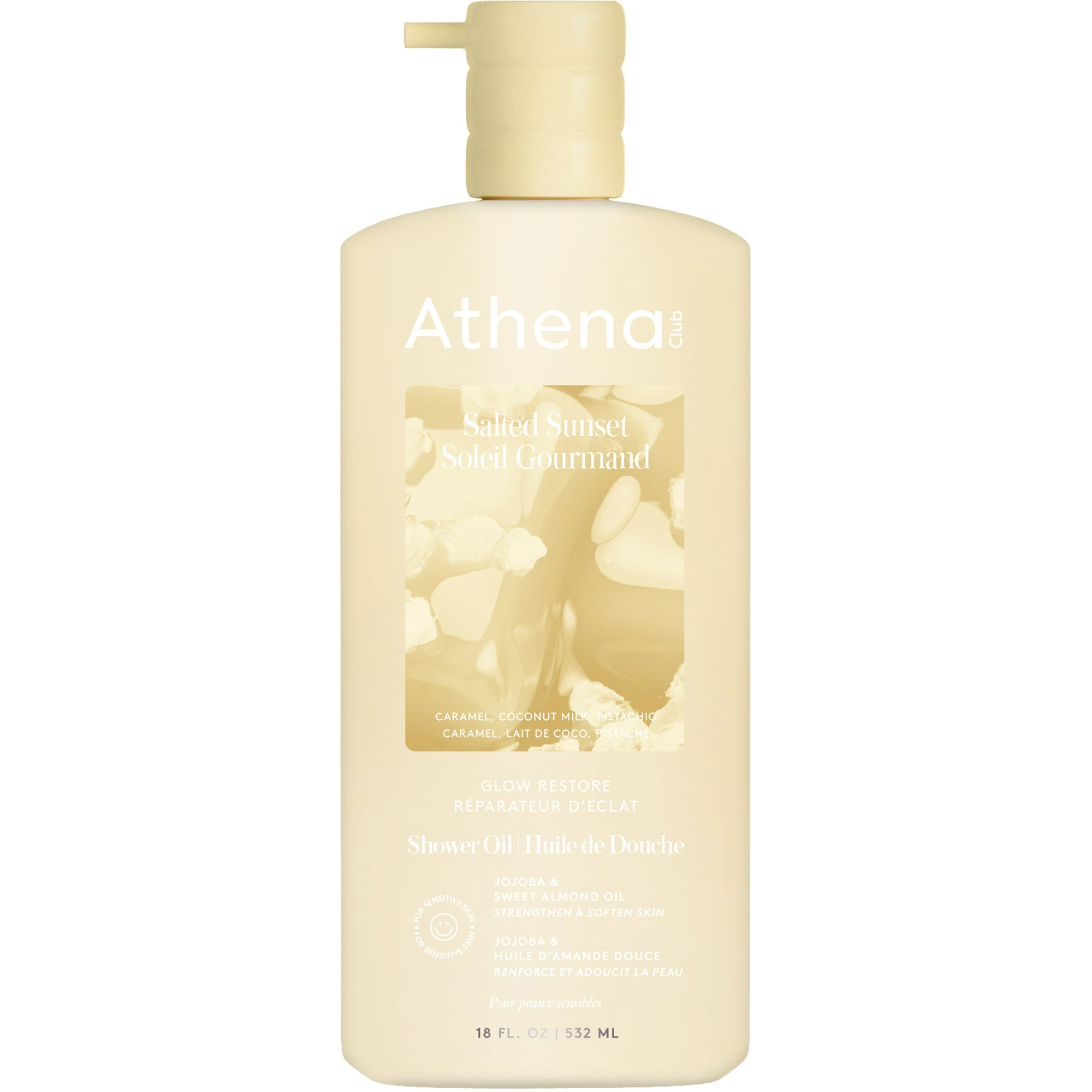 Click here for Athena Club  Glow Restore Shower Oil  Salted Sunse... prices