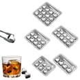 Agiufgs Stainless Steel Chilling Stones, Rapid Chill Without Dilution ...