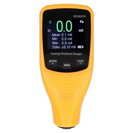RZ260 Handheld Coating Thickness Gauge Thin Film Painting Home ABS ...