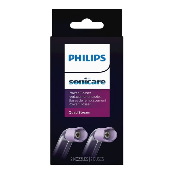Power Flosser Tips Philips Sonicare Quad Stream F3, paquete de 2 ...