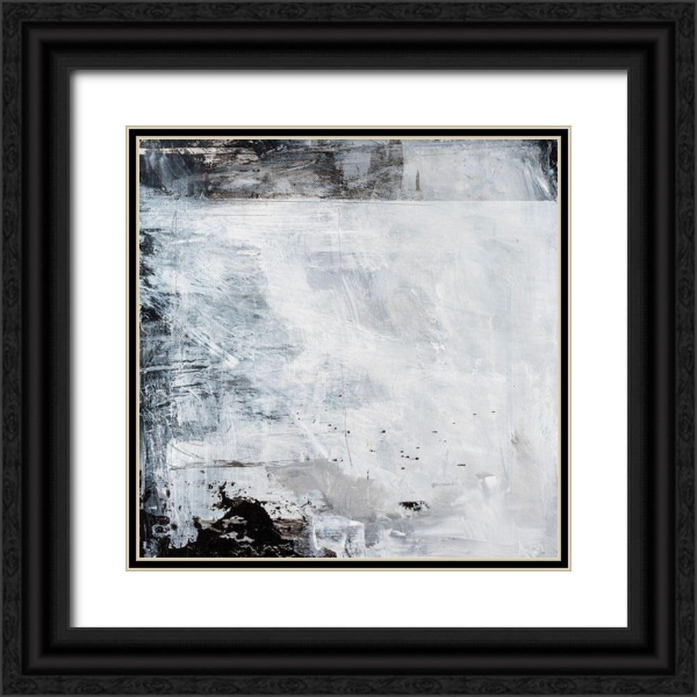 Lenssen, Georganna 26x26 Black Ornate Wood Framed with Double Matting ...