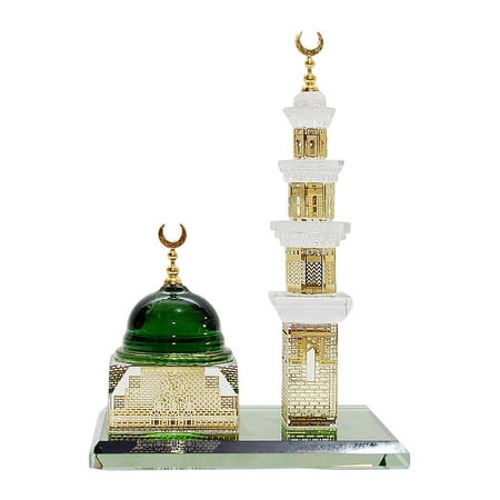 gufffrom Mosque Statue Decor Miniature Muslim Kaaba Islamic Figurine ...