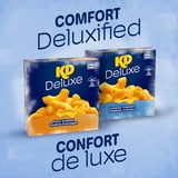 KD Deluxe Four Cheese Macaroni and Cheese Frozen Dinner, 340g Box, 340g ...