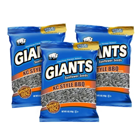 Giants Sunflower Seeds Variety Pack of 6 x 5 ounce Bags - Walmart.com