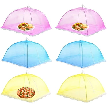 Simply Genius Large and Tall 17x17 Pop-Up Mesh Food Covers Tent ...