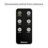 Holmes 42" 5-Speed Clear-Read Display Oscillating Digital Tower Fan ...