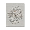 Halloween Spider Web Stencil Template Reusable 8.5 x 11 Inches for ...