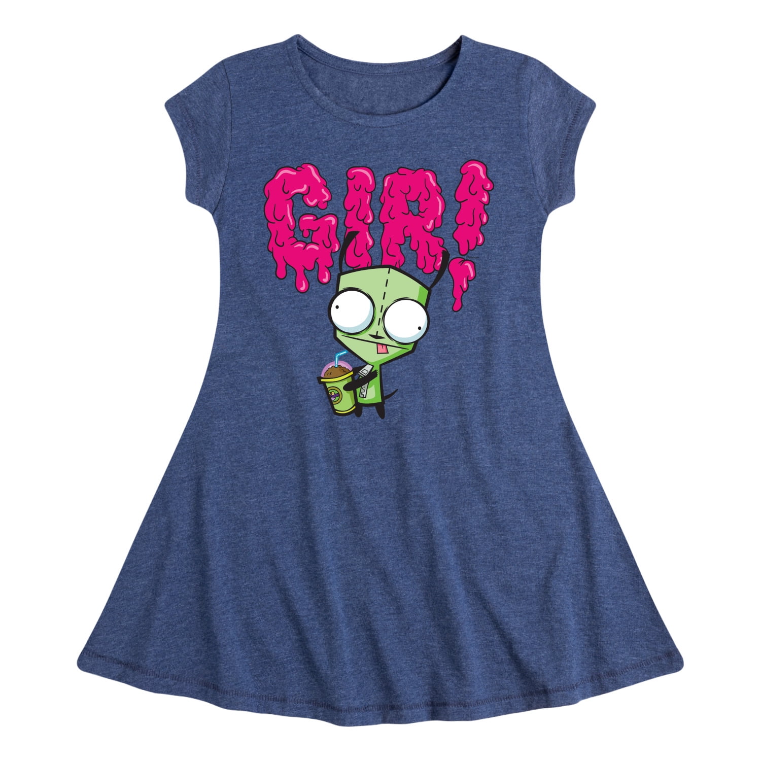 Invader ZIM - GIR Drinking and Sticking Tongue Out - Toddler And Youth ...
