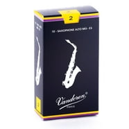 Vandoren Alto Sax Java Red Reeds Strength #2.5; Box of 10 - Walmart.com