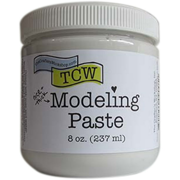 Crafter's Workshop Modeling Paste 8oz-White - Walmart.com